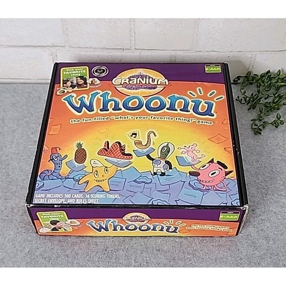 Cranium | Games | Cranium Whoonu Whats Your Favorite Thing Game ...